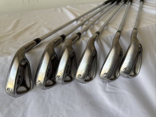 TaylorMade R7 Iron Set 6PCS 6-9,p,a T Step 90 R Flex Cleaned Good Shape ...