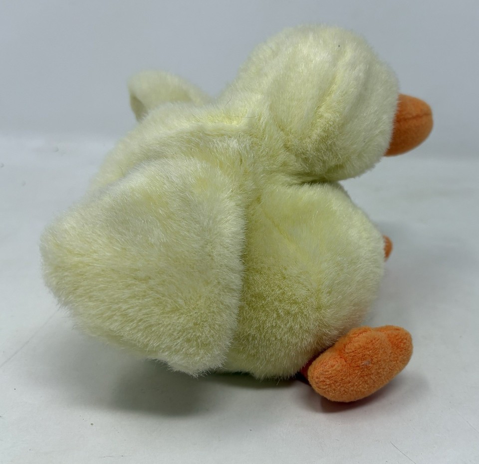 Vintage Tesco Yellow Duckling Duck Dermot Soft Beanie Toys Plushies ...