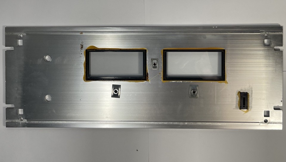 Pioneer Spec 2 Amplifier Replacement Silver Face Plate Faceplate | eBay