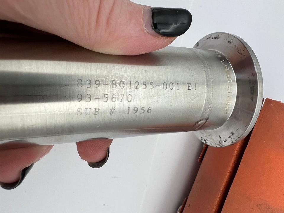 MKS HPS LAM 839-801255-001 Vacuum 93-5670 Foreline Heater Sleeve ...