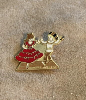 Vintage Tennessee Jaycee Kids Pin Dancers C190-16 | eBay