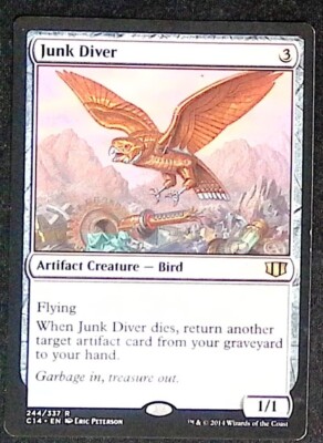 Junk Diver - Magic the Gathering - MTG - Rare Card 244/337 | eBay