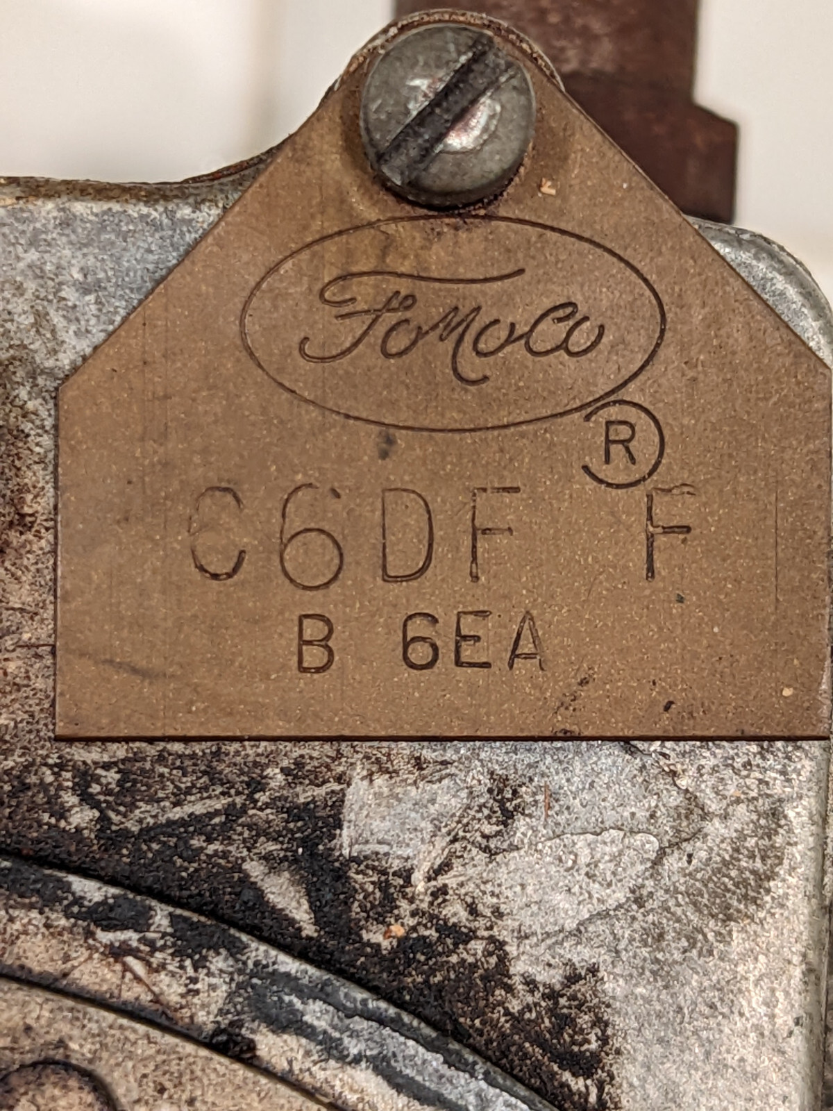 1966 Ford Mustang 289 2V Carb C6DF F | eBay