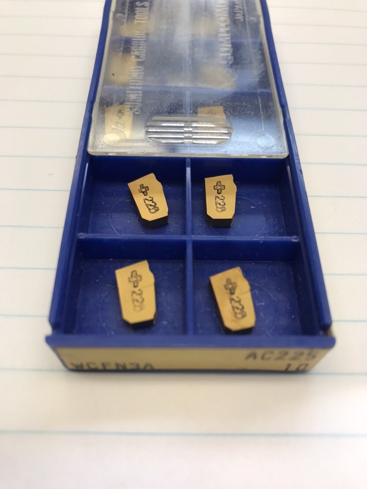 10 pcs. WCFN3A AC225 SUMITOMO INSERTS (loc I5) | eBay