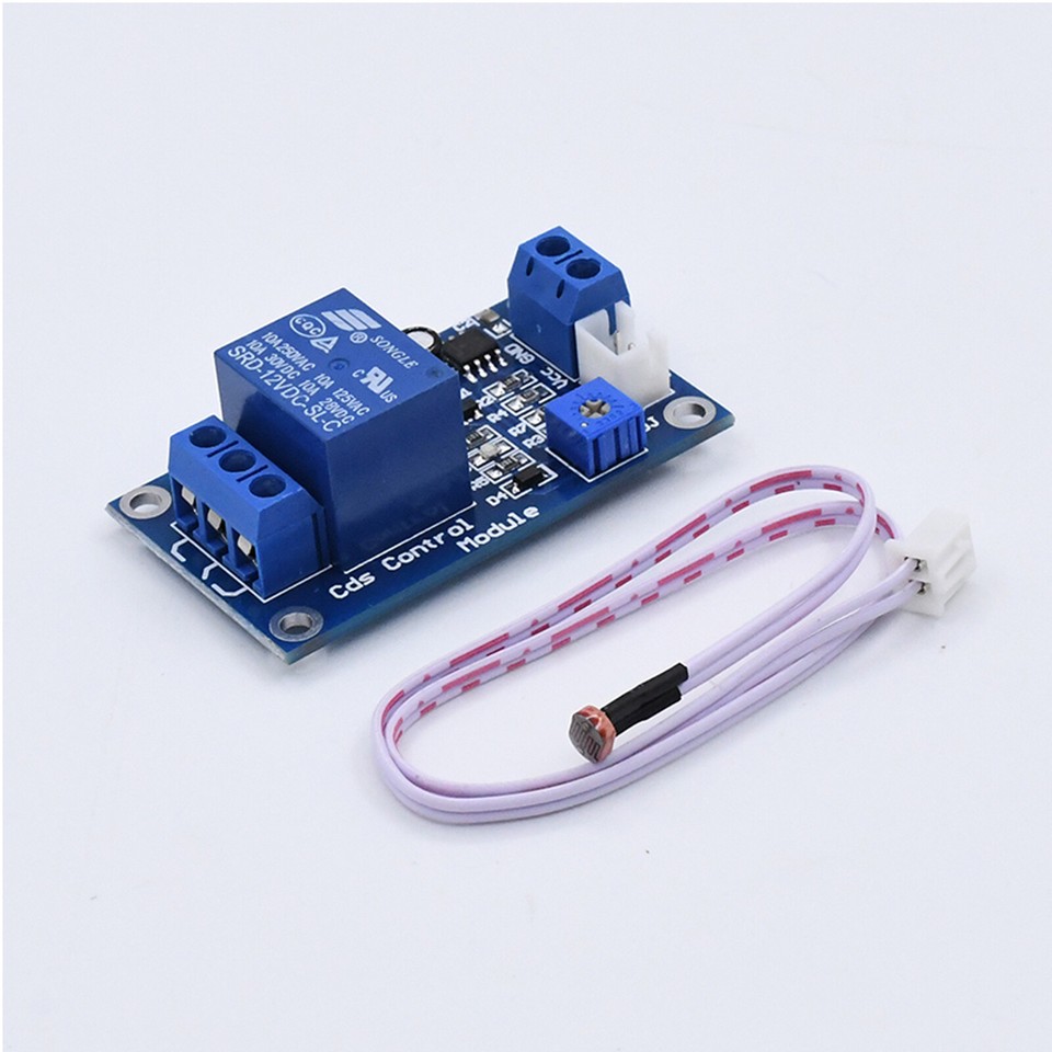 DC 5V/12V/24V Light Control Switch Photoresistor Relay Module Detection ...