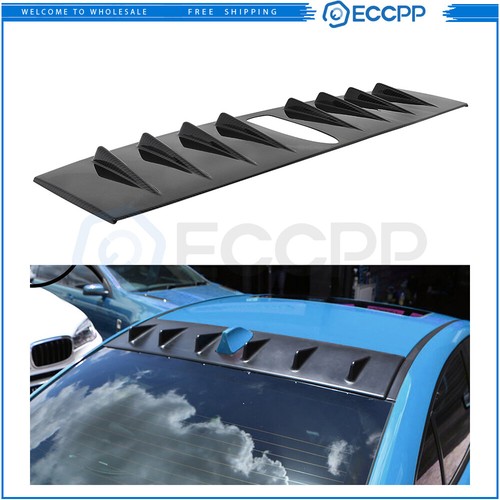 Fit For 2015-2020 Subaru WRX STI Carbon Style Rear Roof Vortex Spoiler ...