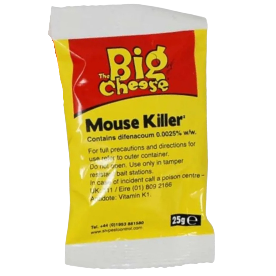 Big Cheese Ultra Power Block Bait Refill Poison Rat And Mouse Killer ...