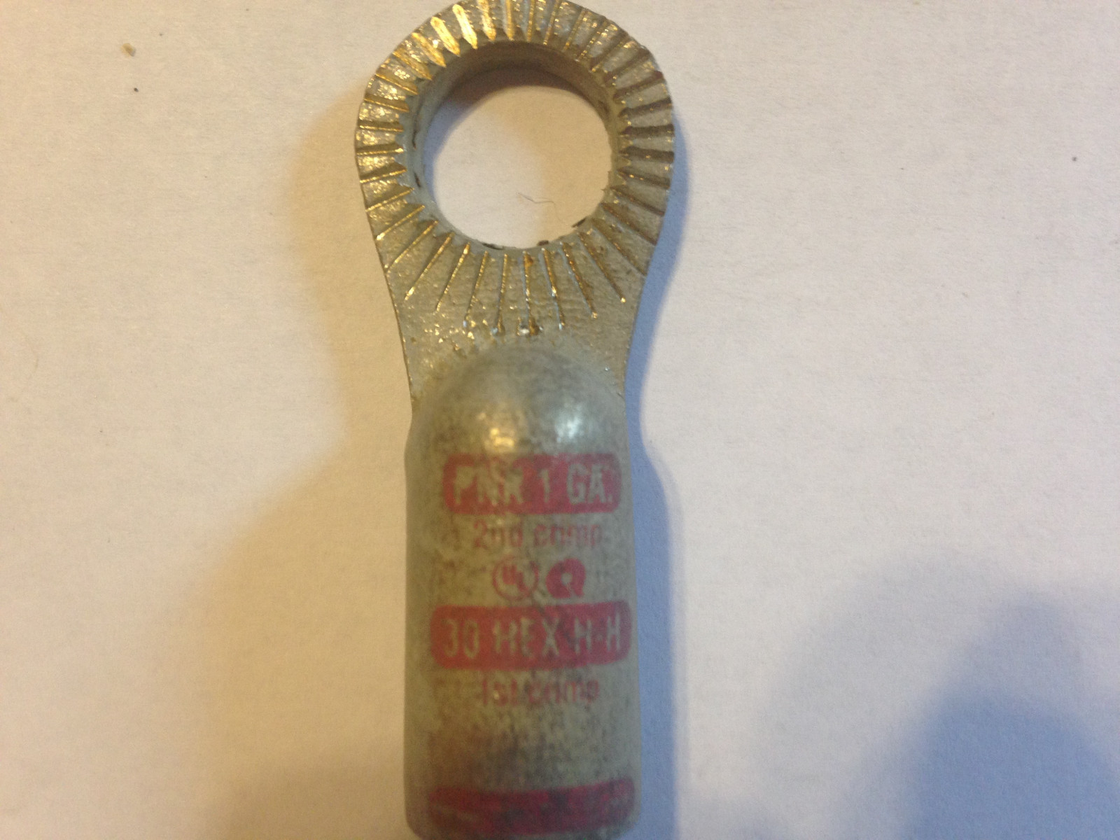 1 Gauge Locking Anti-Rotating Stackable Lugs, 1/2" Stud Size, Tinned ...