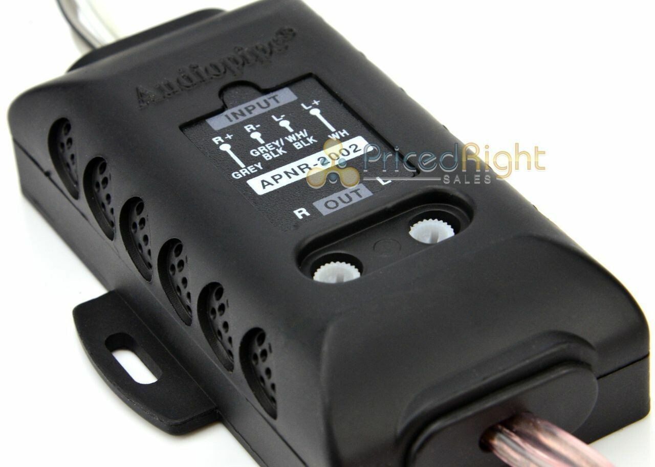 APNR-2002-RMT AUDIOPIPE Hi Low Impedance Adapter Car Audio Line Output ...