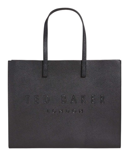 Ted Baker sac shopper Sukicon Crosshatch East West Icon Bag Black | eBay