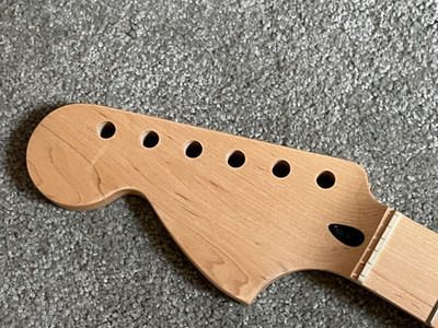 lefty left handed Mighty Mite big headstock Stratocaster guitar neck | eBay