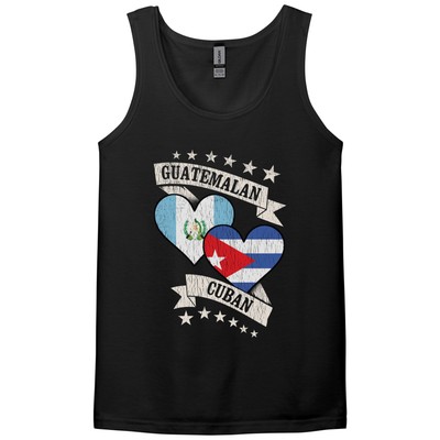 Guatemalan Cuban Heart Flags Guatemala Cuba Tank Top | eBay