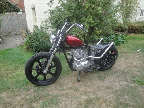 Triumph 500 Bobber / Chopper | eBay UK