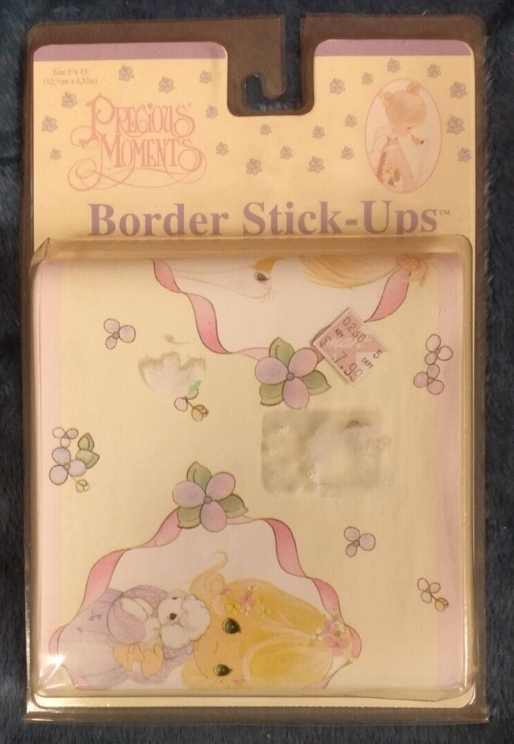 Precious Moments Border Stick Ups Peel & Stick Border Wallpaper 5'' x ...