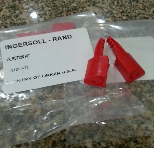 INGERSOLL RAND 2131-K75 RED BUTTON KIT FOR IR 2131 MODELS WON'T FIT ...
