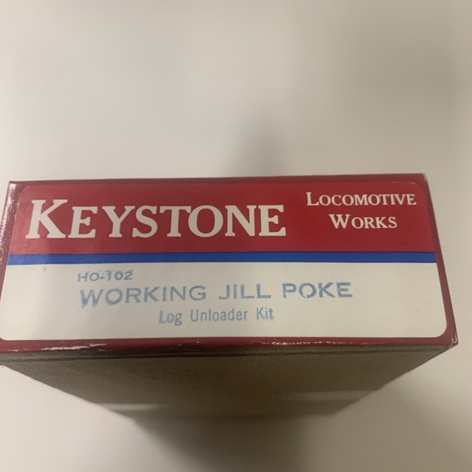 Keystone Locomotive Works HO Craftsman HO-102 Log Unloader Kit Working ...