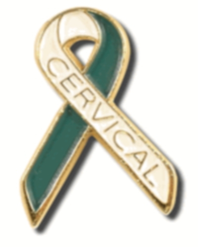 Cervical Cancer Hope Ribbon Cervical Cancer Awareness, Cervical Cancer