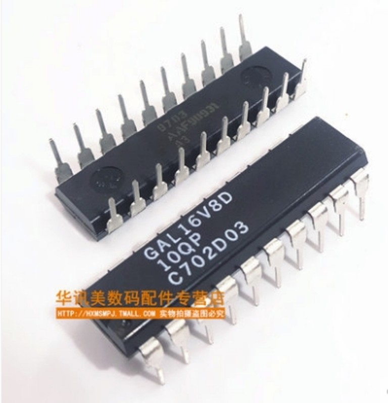2pcs LATTICE GAL16V8D-10QP DIP CMOS GAL EEPLD 16V8 DIP20 IC | eBay