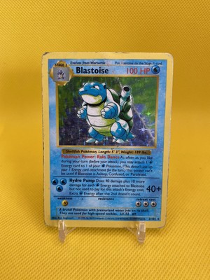 Pokémon TCG Blastoise Base Set 2/102 Holo Shadowless Holo Rare | eBay