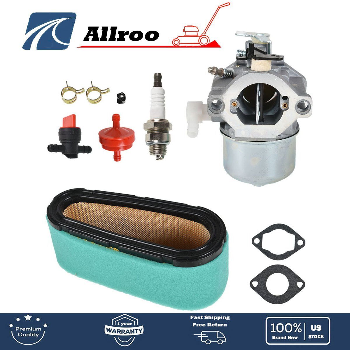 CARBURETOR Kit For Briggs & Stratton 289707 286702 286707 289702 | eBay