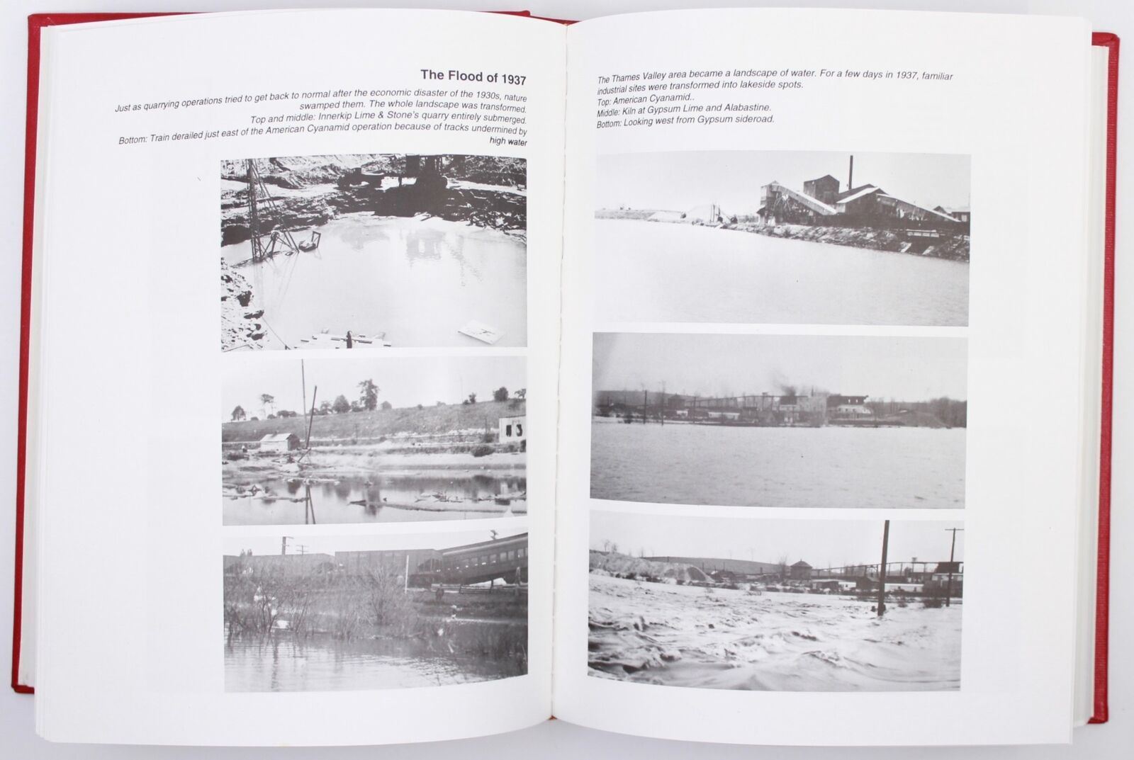 Ontario Limestone Mining Beachville Quarries History Canada Downing ...