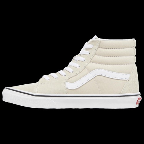 VANS SK8-HI Beige/White Suede/Canvas Sneakers Shoes 508731 sz. 9.5 ...