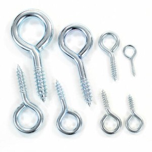 Screw Eye Hooks | Eyelet Vine Loop Hook Hang Picture Wall Ceiling ...