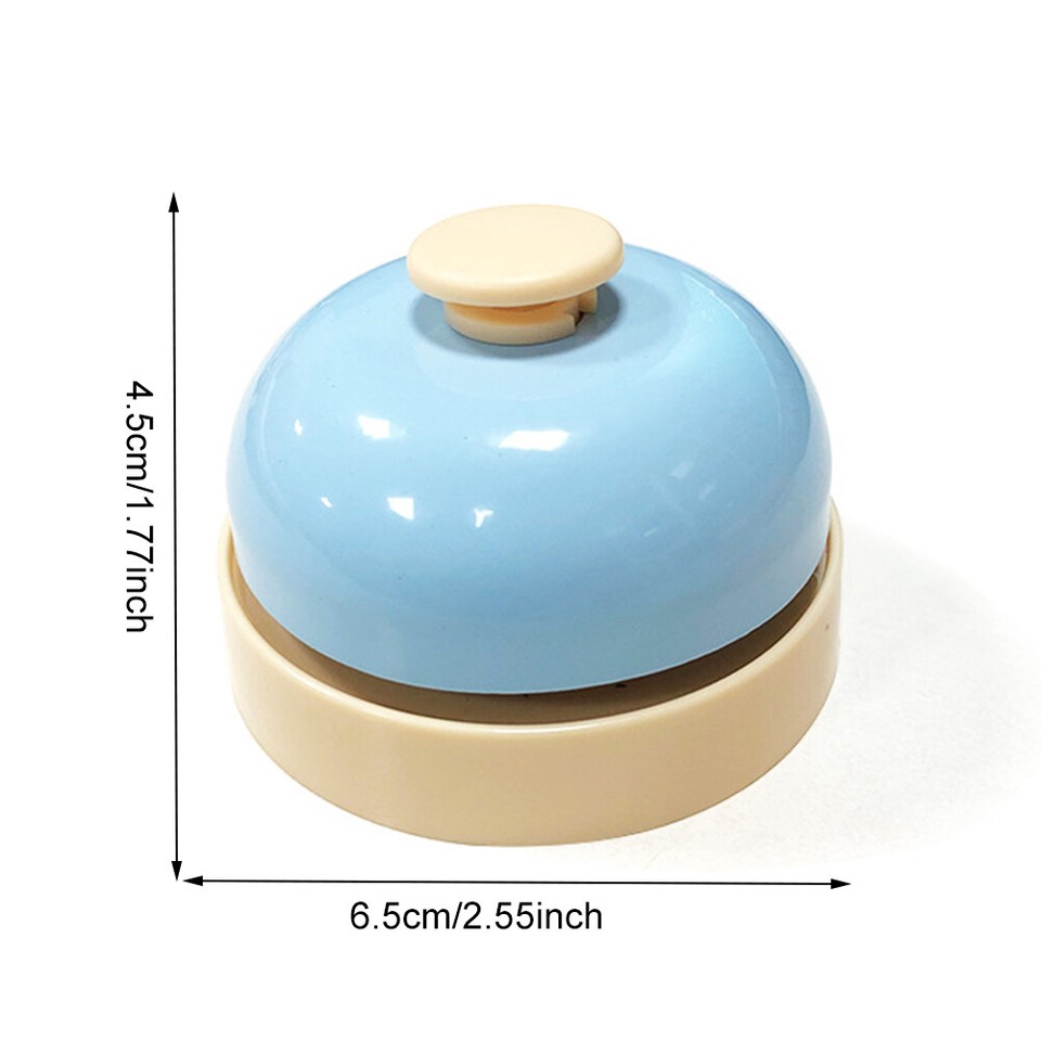 Bar Counter Ringing Single Bell Restaurant Order Bell Cute Baby (Blue ...