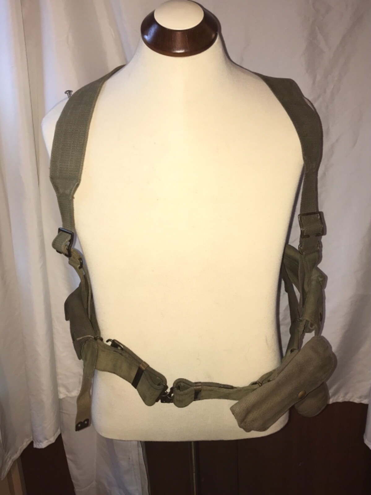 WW2 British Army Officers P37 Web Combat Gear | eBay