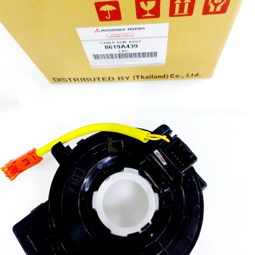 Genuine Part 8619A439 Mitsubishi Clock Spring Spiral Cable Sensor for ...