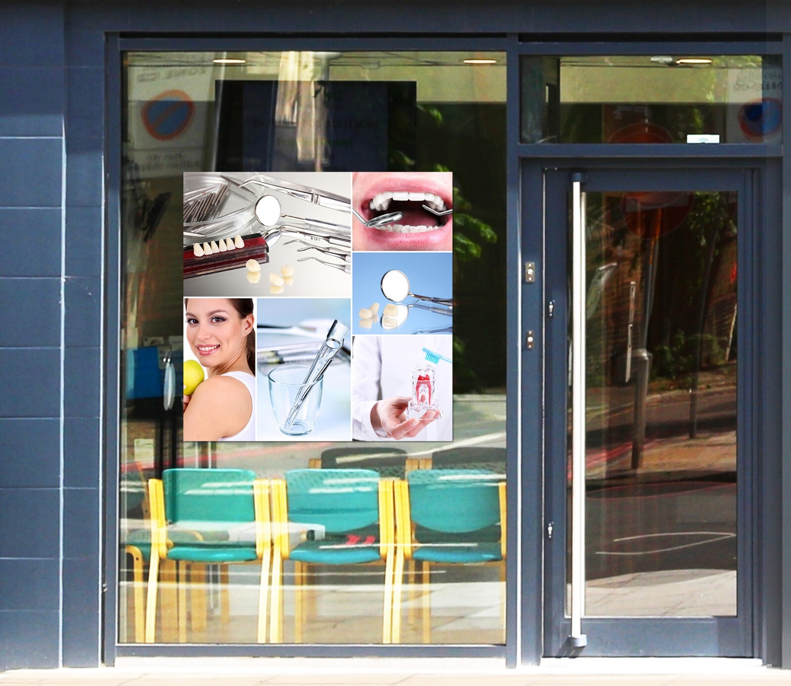 3D Dentist Clinic Dental K1315 Window Stickers Vinyl Wallpaper Wall ...