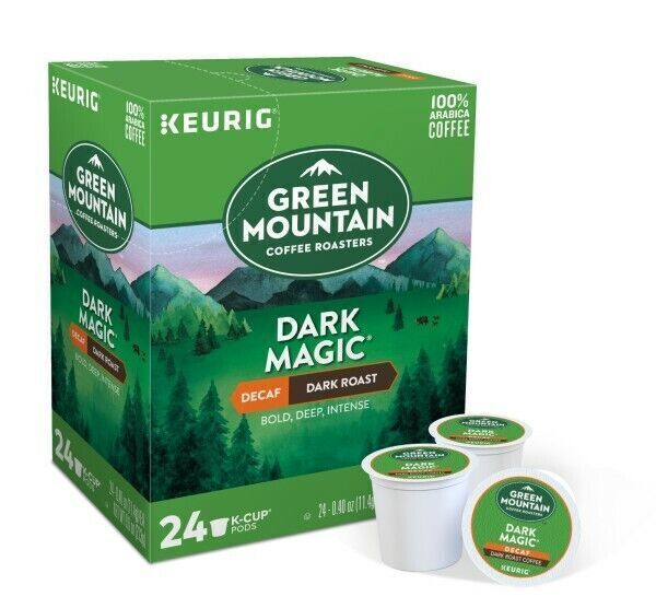 Green Mountain Decaf Dark Magic - 48 K-CUP Pods (2 Pack) for sale ...