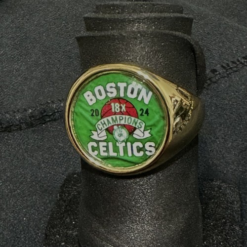 BOSTON CELTICS - 2024 NBA CHAMPIONS - COMMEMORATIVE CUSTOM RING ...