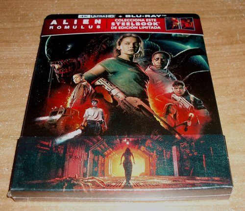 Alien Romulus ( Alien: Romulus) (4K UHD + Blu-Ray Steelbook) New Sealed ...