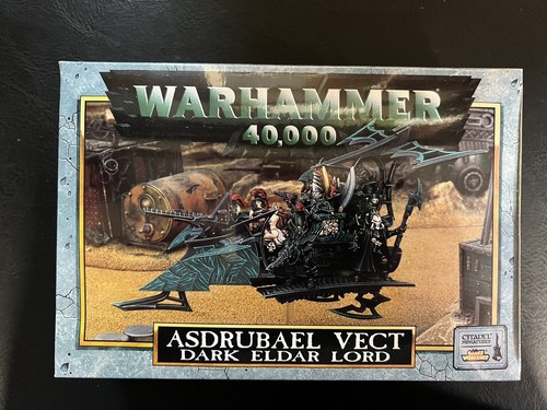 Warhammer 40k Asdrubael Vect Dark Eldar Lord (1998) Sealed NIB OOP ...