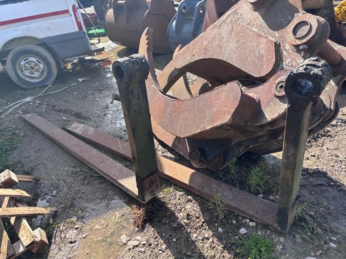 8 FOOT LONG PALLET FORKS TINES DIESEL FORKLIFT TRUCK GAS FORK LIFT ...