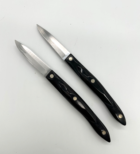 Cutco 1720 Paring Knife Set 2 Classic Brown Handle USA | eBay