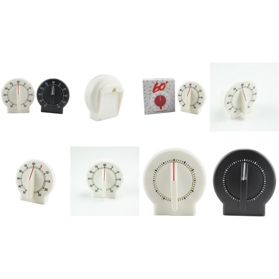 Vintage Style 60 Minute Mechanical Timer Pendulum Countdown Clock for ...