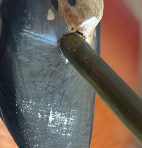 Jimmy Bowden Large Heron Hand Carved wooden Sculpture | eBay