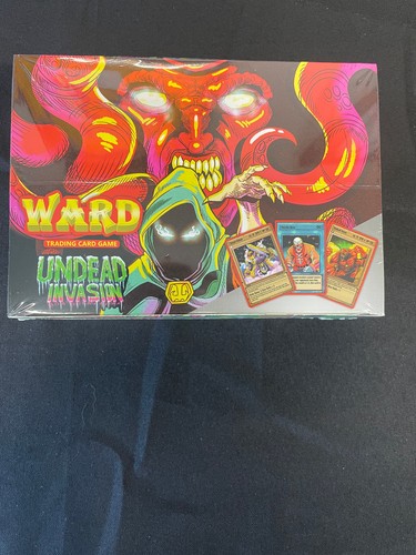 Ward Trading Card Game TCG Sealed Booster Box Undead Invasion Gen 2 (24 ...