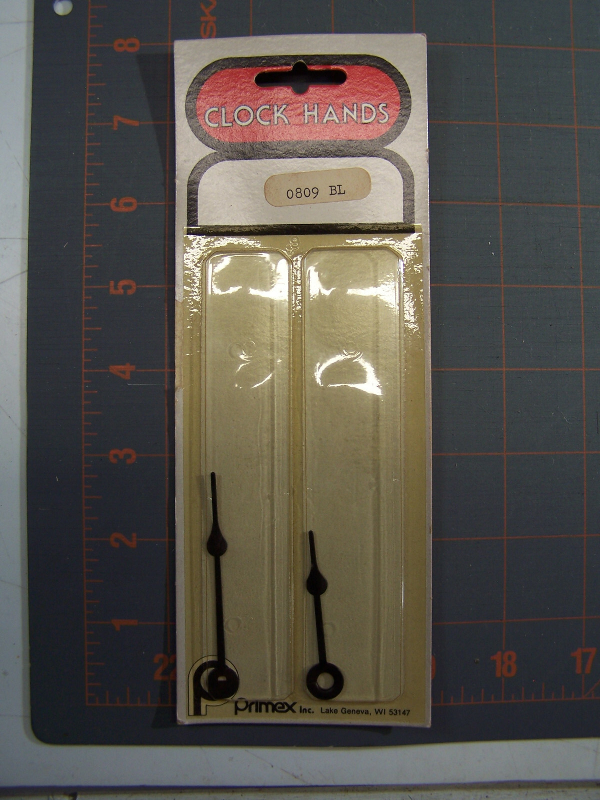 Vintage Primex Black Clock Hands Part # 809 BL NOS | eBay