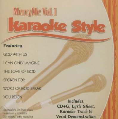 MercyMe Vol 1 Karaoke Style CD+G Daywind 6 Songs **Brand New** Factory ...