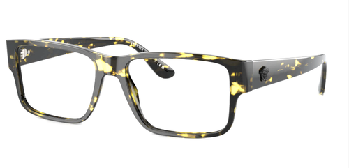 New Versace Reading Glasses MOD 3342 5428 57-17 150 Yellow Havana ...