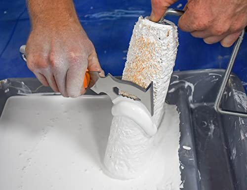 14 In 1 Painters Tool - Paint Scraper, Paint Roller Cleaner with ...