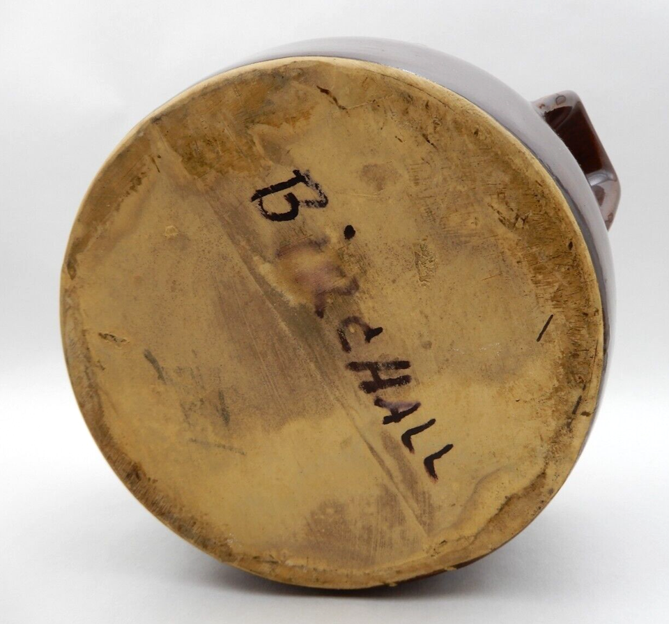 VINTAGE POTTERY OVEN CROCK GOURMET BROWN DRIP GLAZE BEAN POT WITH LID ...