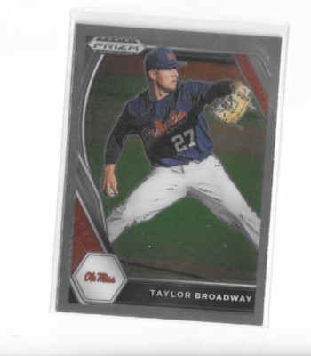 2021 Panini Prizm Draft Picks Taylor Broadway #PDP185 Ole Miss | eBay