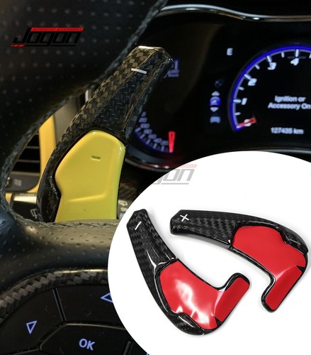 Black Carbon Paddle Shifter Cover For Jeep grand Cherokee Trackhawk ...