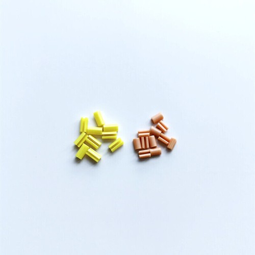 10Pieces Dental Rider Female Yellow Riders Fits Hader Bar Attachment ...