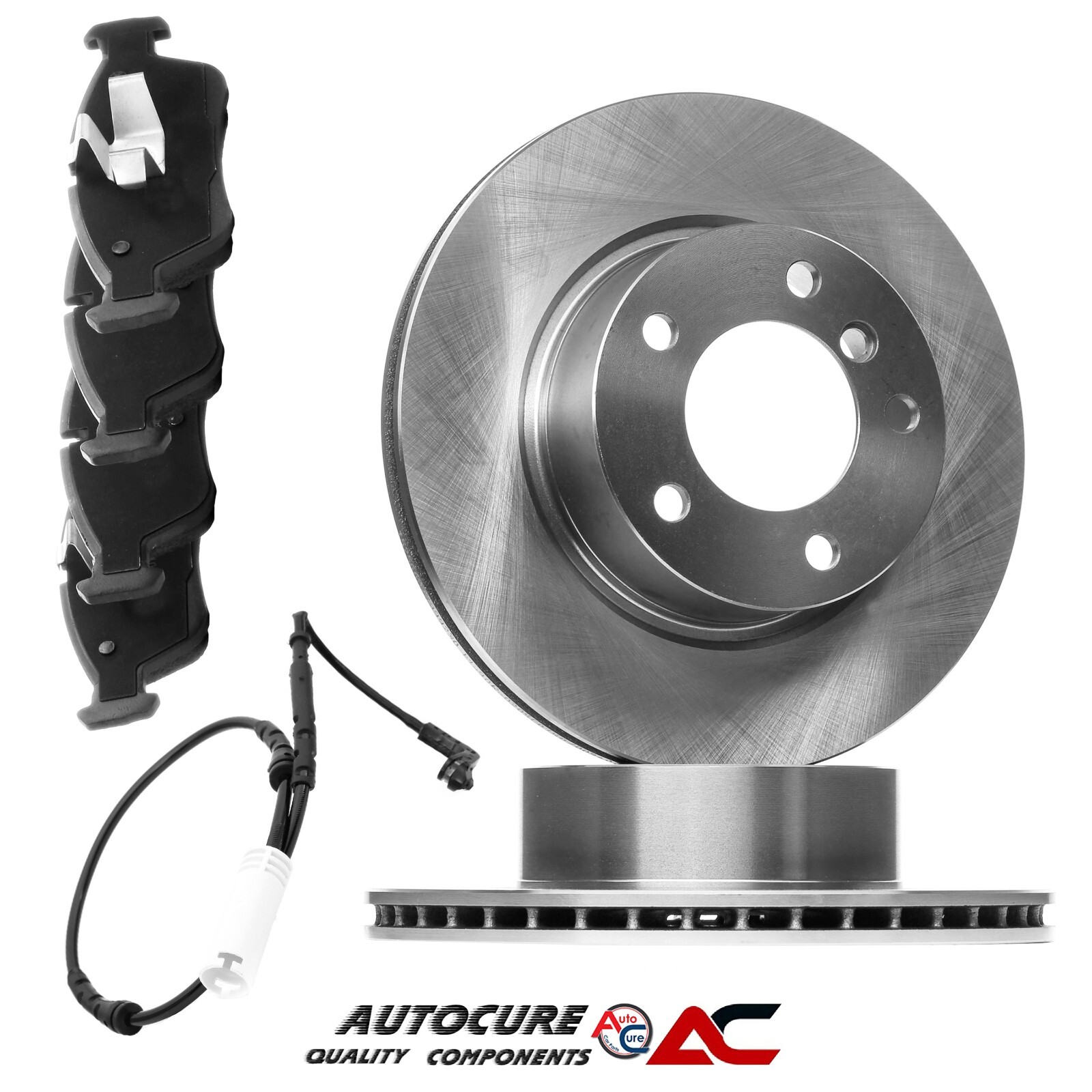 FITS BMW 3 SERIES 318i SE (E90) FRONT BRAKE DISCS & PADS SET [2005 ...
