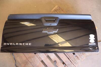 2007-2013 CHEVY AVALANCHE REAR TAILGATE TRUNK DECK LID BLUE W/ CAMERA ...